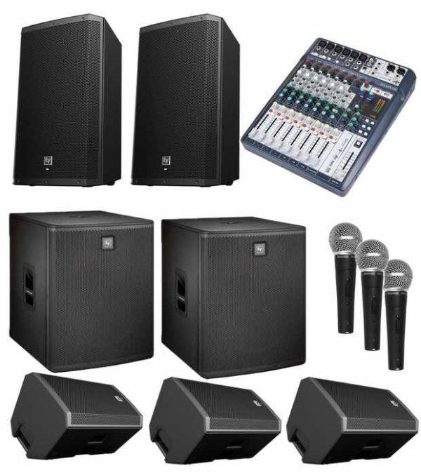 PA Band Packages to Hire in Glasgow | AudioCP | Hear The Difference